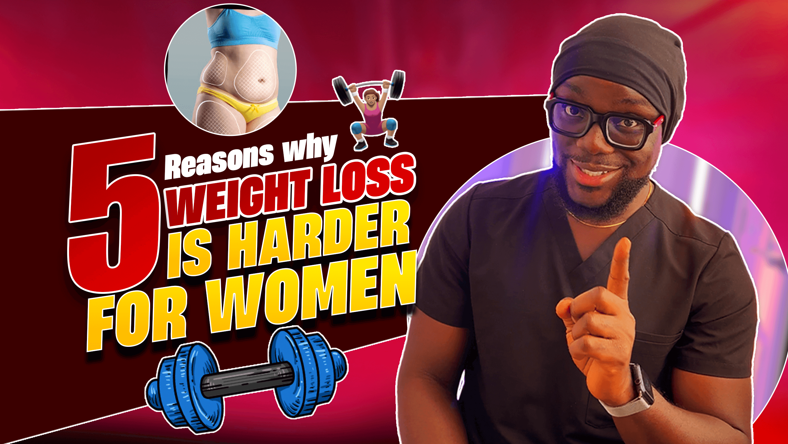 5 Reasons Why Weight Loss is Harder for Women - Dr. Tolu Binutu ...